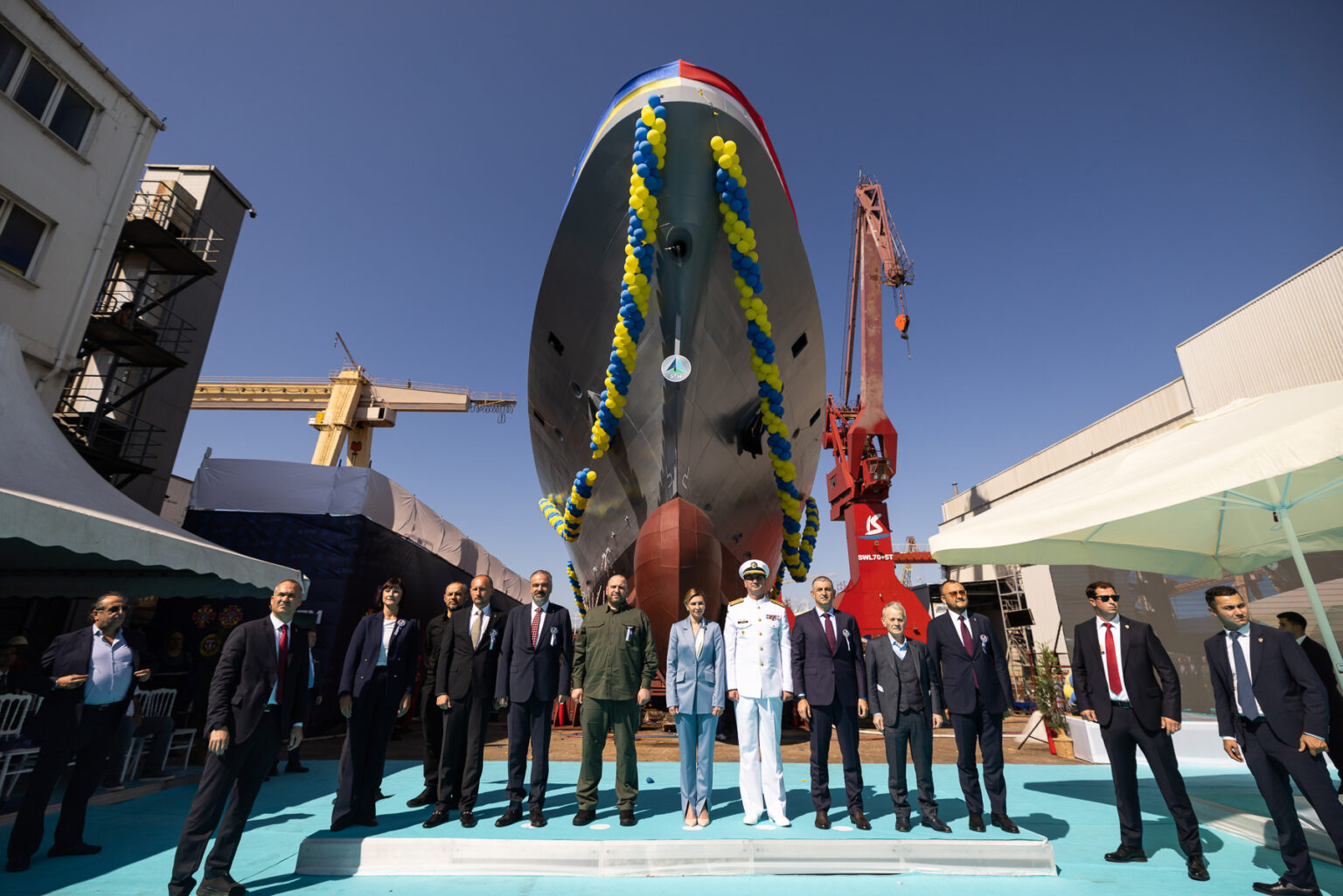 A second Ukrainian corvette is launched in Türkiye
